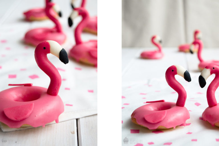 Es wird sommerlich und fancy! { Flamingodonuts } - Saras Cupcakery