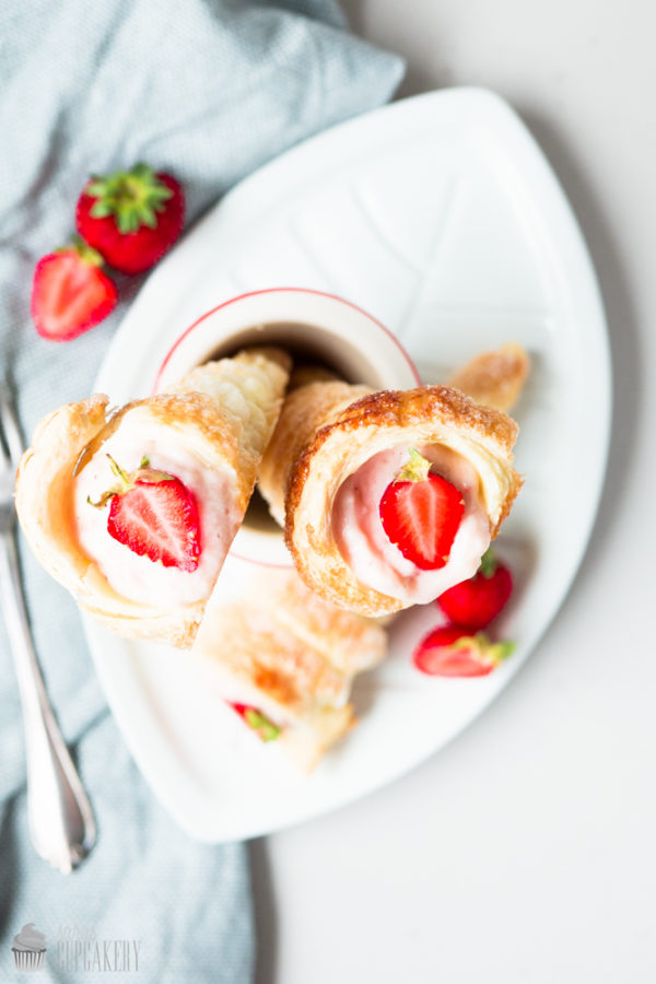 Rezept: Trubotschki mit Erdbeeren - Saras Cupcakery