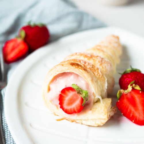 Rezept: Trubotschki mit Erdbeeren - Saras Cupcakery