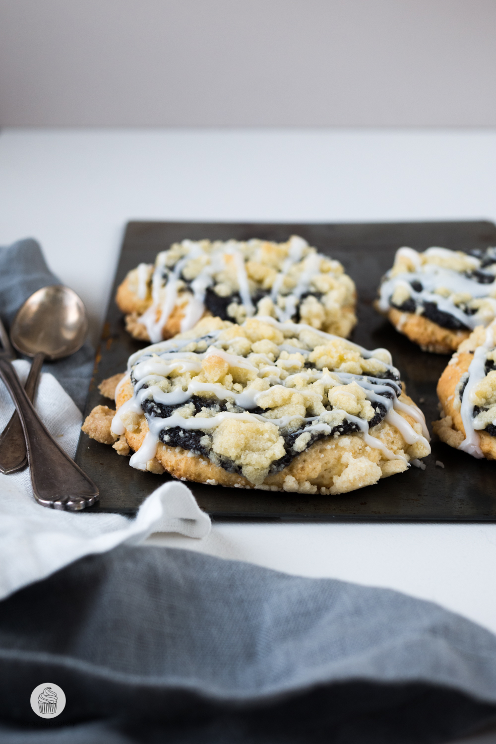 Rezept: Mohntaler - Saras Cupcakery
